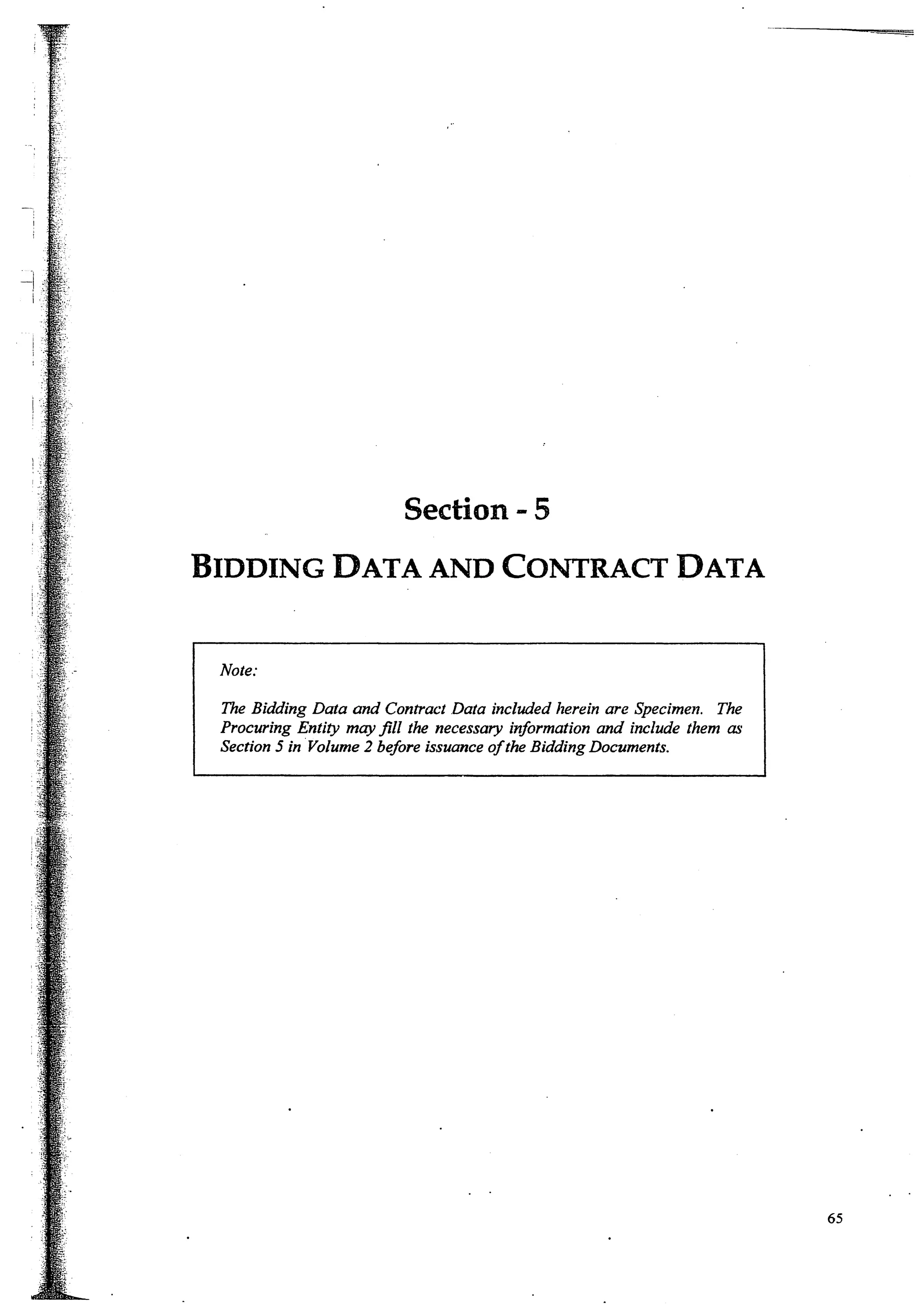 Procurement of work ICTAD sbd 01 2007 | PDF