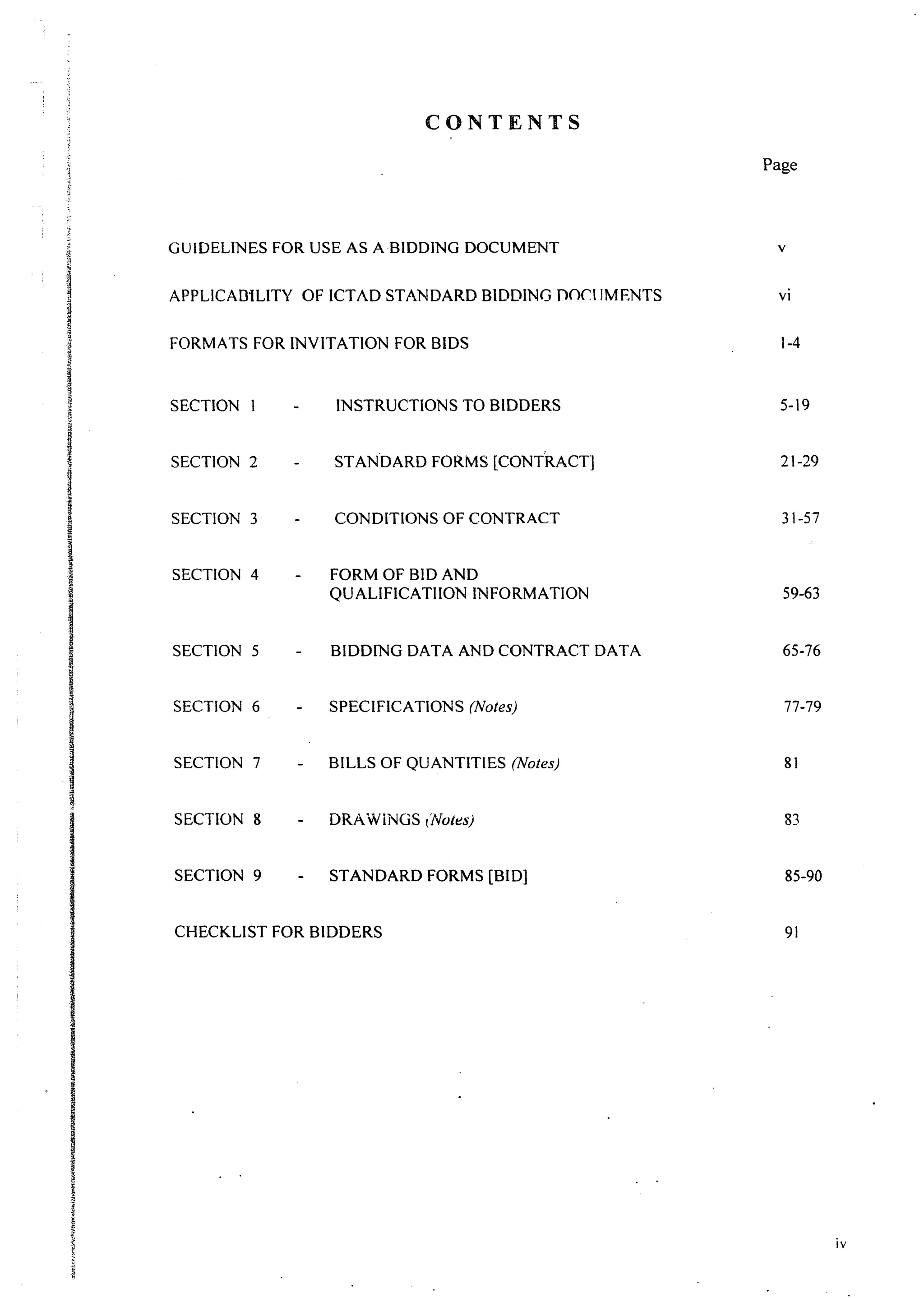 Procurement of work ICTAD sbd 01 2007 | PDF