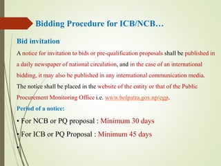 Procurement of works | PDF