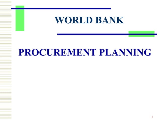 PROCUREMENT PLANNING.ppt
