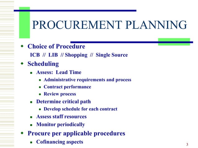 PROCUREMENT PLANNING.ppt