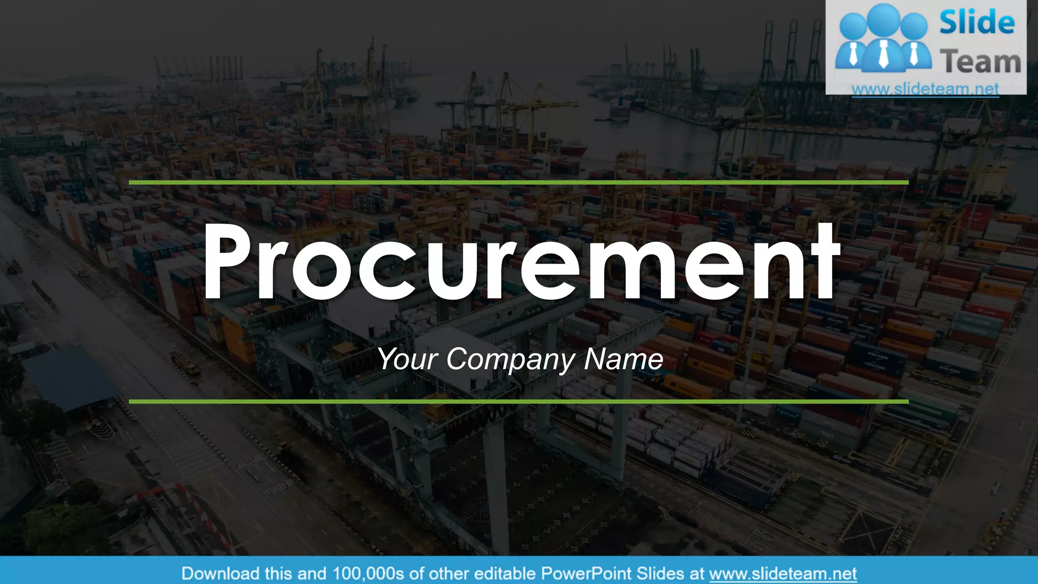 Procurement PowerPoint Presentation Slides | PDF