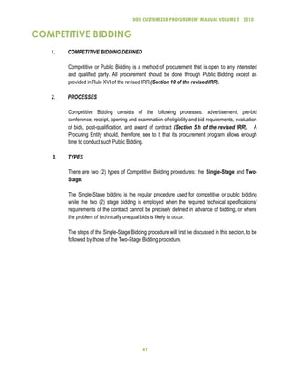 Procurement process | PDF