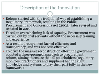 Holistic Procurement Reform in Post-Conflict Liberia | PPTX | Business ...