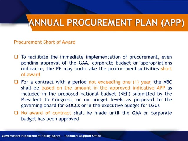 procurement slides.pptx | Financial Planning | Personal Finance