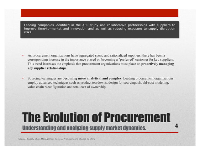 Procurement: Strategies | Best Practices - May 2011 | PDF | Mergers and ...