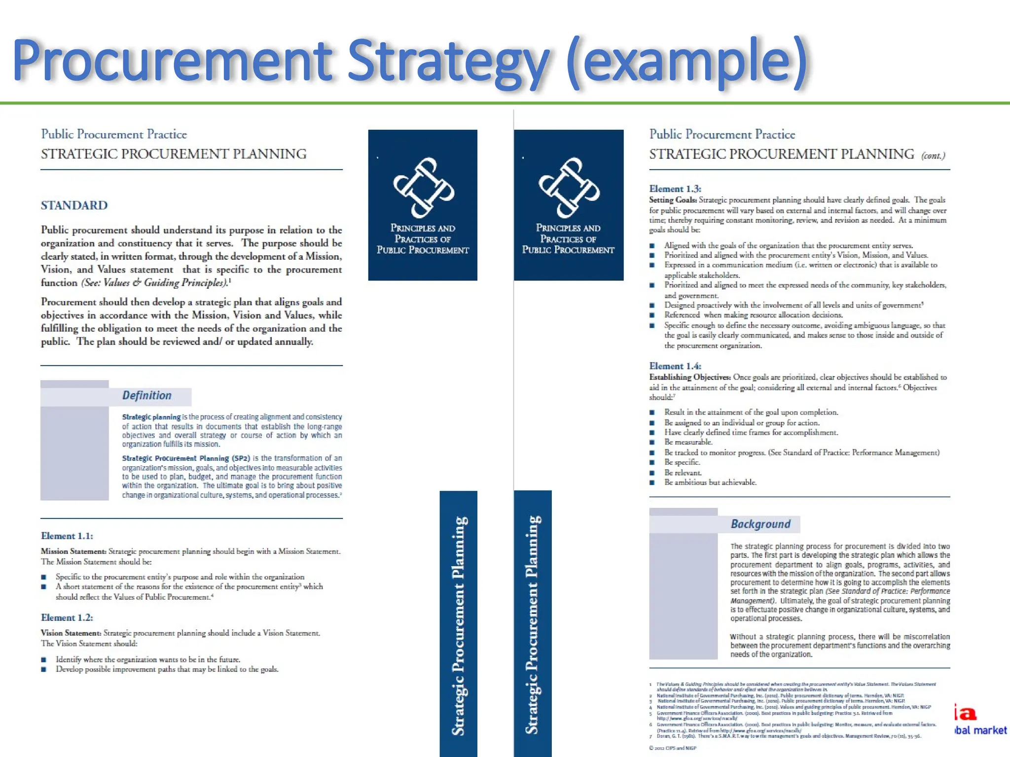 Procurement strategy in business and process | PPTX