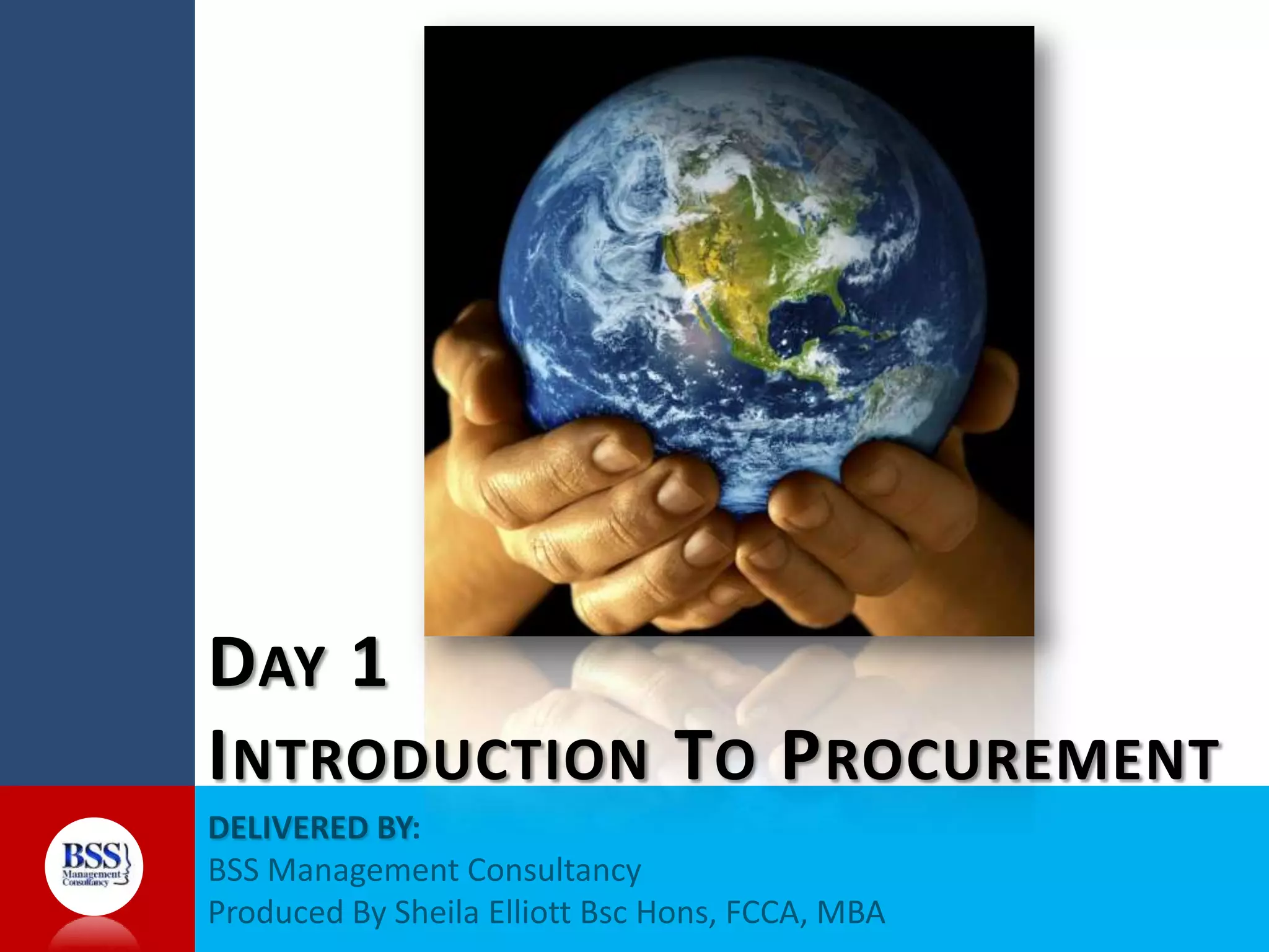 Procurement training course -introduction to procurement | PPTX