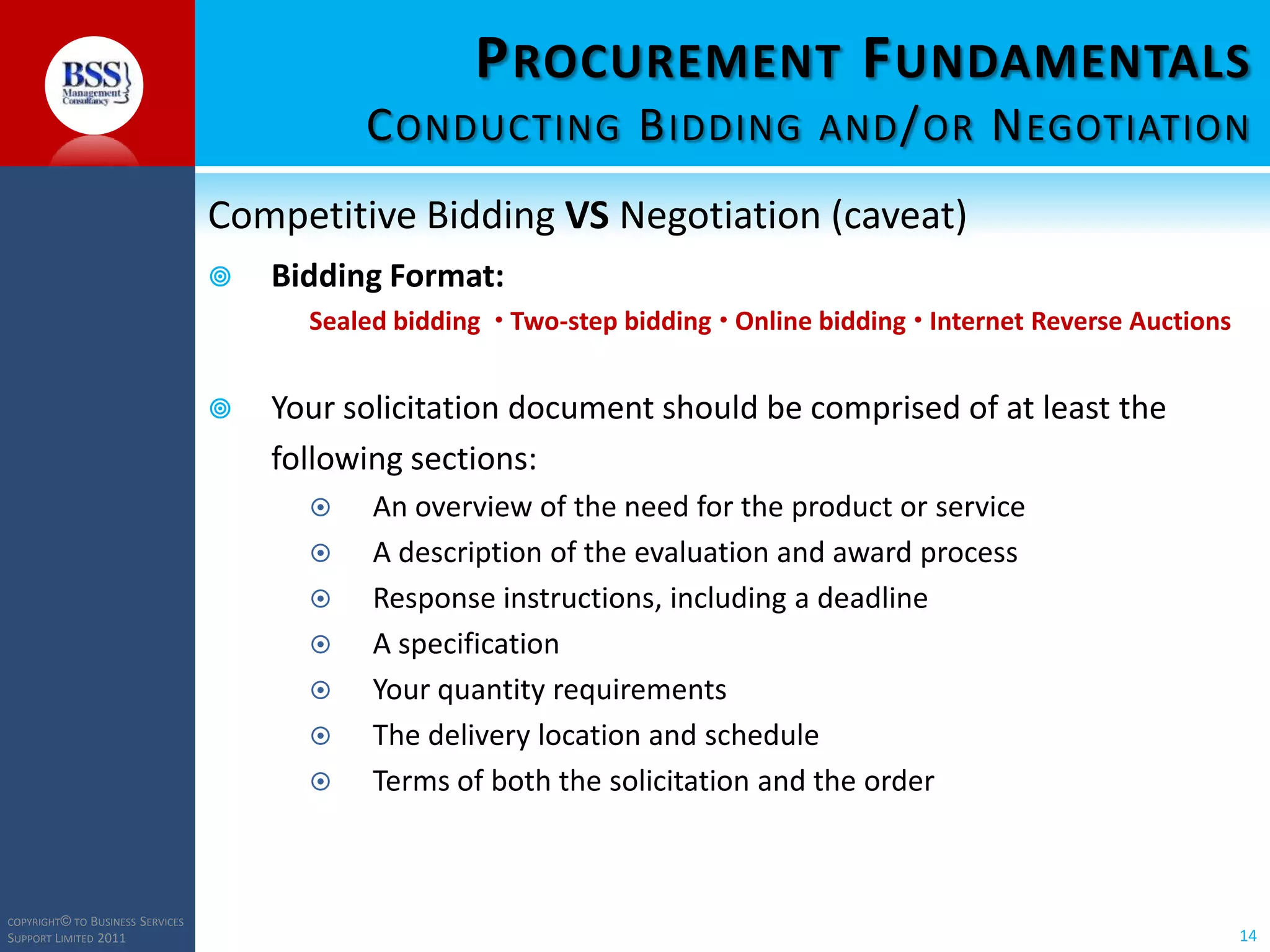 Procurement training course -introduction to procurement | PPTX