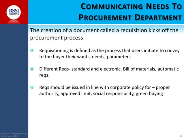 Procurement training course -introduction to procurement | PPTX