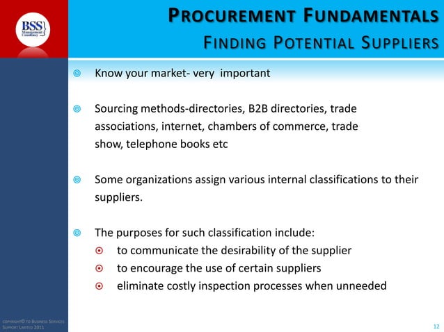 Procurement training course -introduction to procurement | PPTX