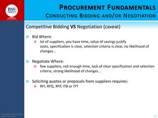 Procurement training course -introduction to procurement | PPTX