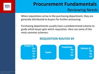 Procurement Training Introduction to Procurement Final Version | PPT