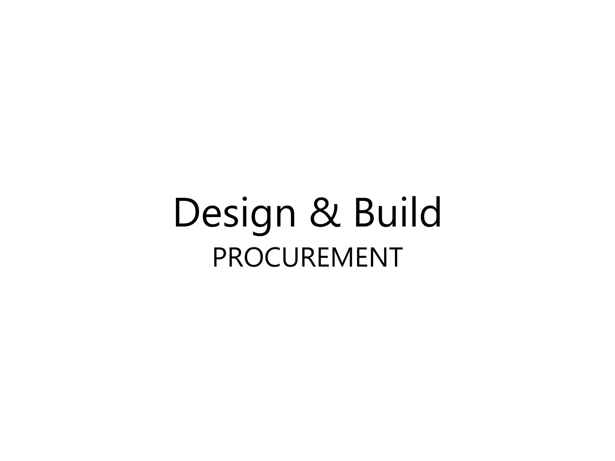 Procurement types | PPTX
