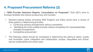 Procurement update march 2021 | PPTX | Political Issues & policy | Politics