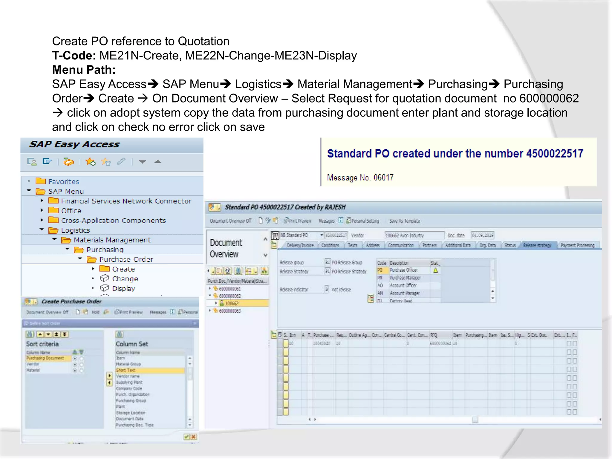 Procurement of stock material | PPTX
