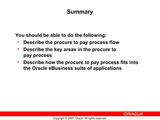 Oracle EBS R12 Procure to Pay Cycle .ppt