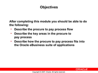 Oracle EBS R12 Procure to Pay Cycle .ppt