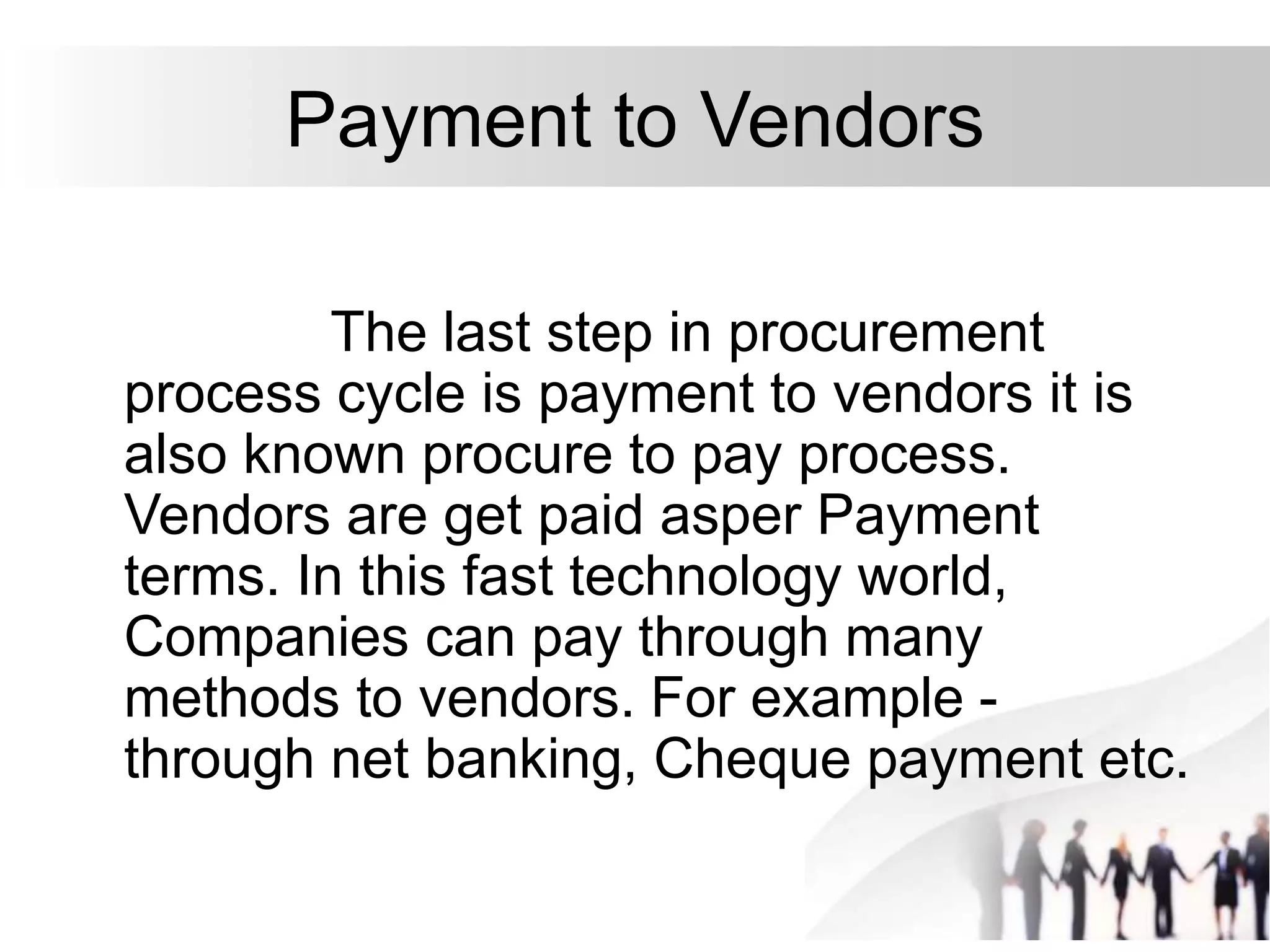 Procure to pay process ppt | PPT