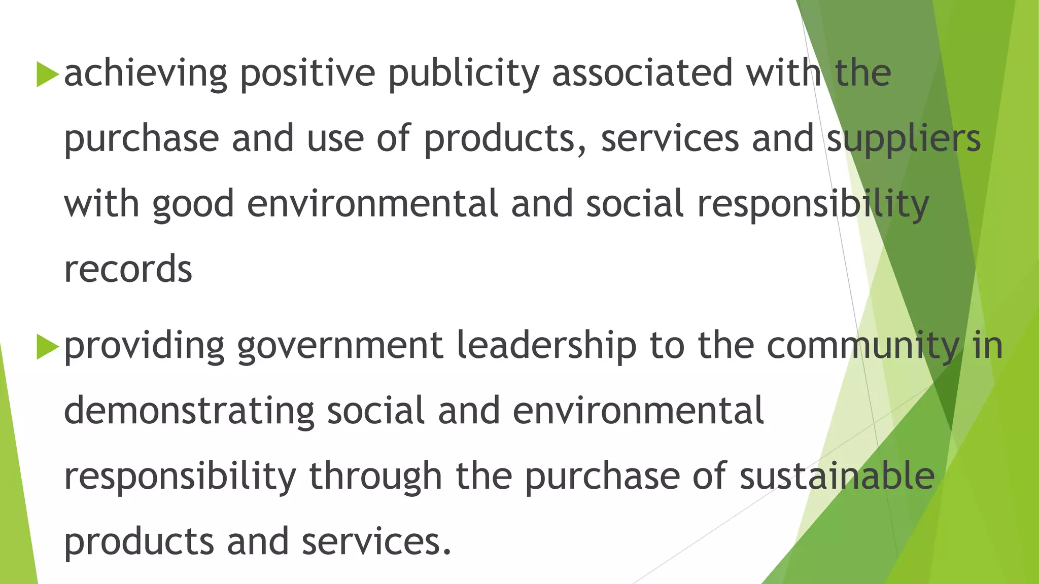 Procuring and sustaining resources | PPT