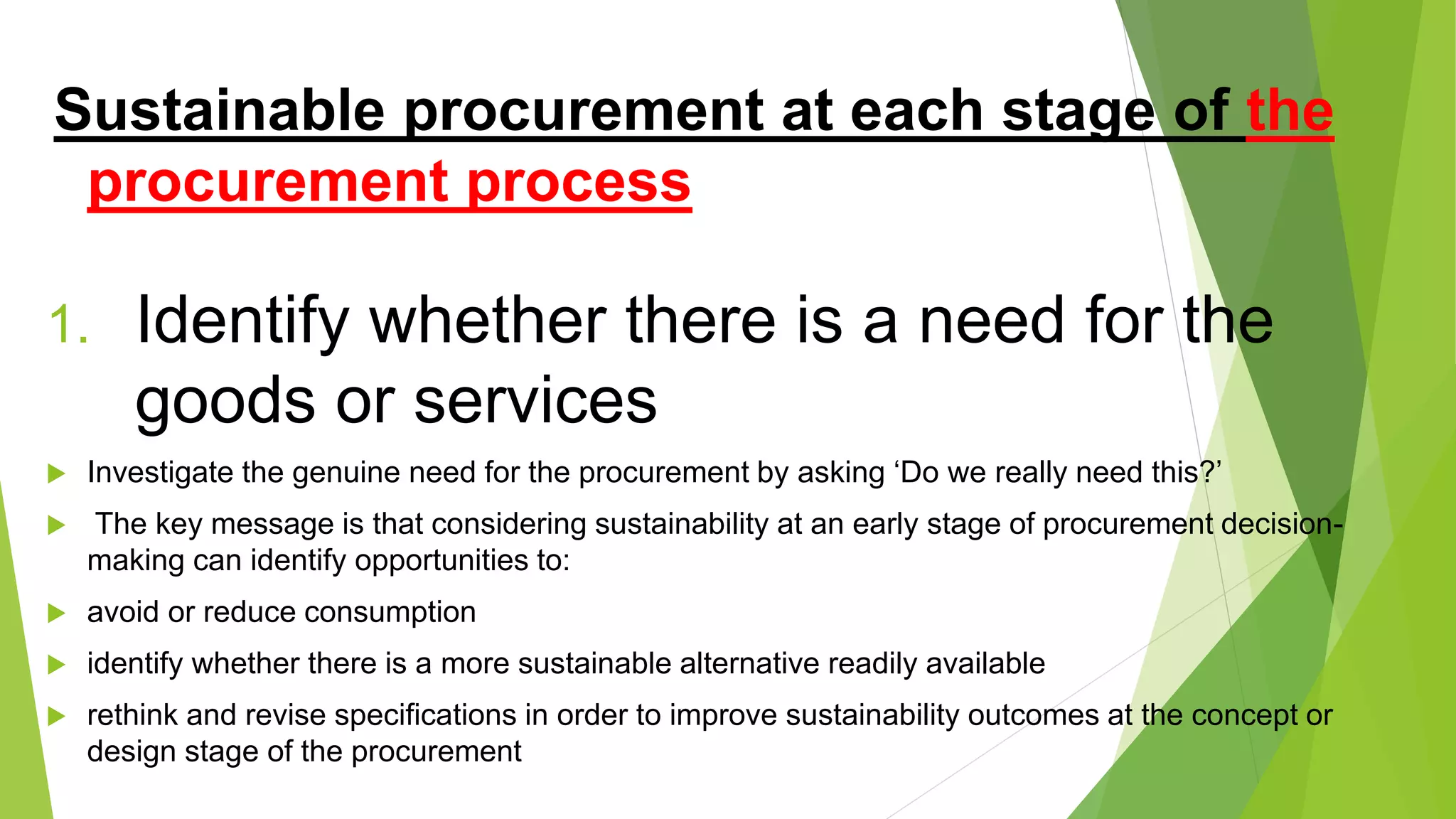 Procuring and sustaining resources | PPT