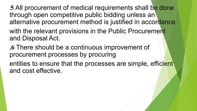 Procuring and sustaining resources | PPT