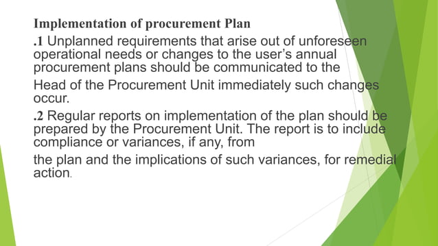 Procuring and sustaining resources | PPT