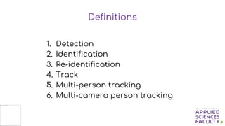 Master defence 2020 - Ivan Prodaiko - Person Re-identification in a Top-view Multi-camera ...