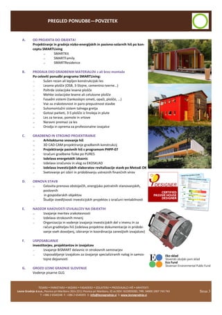 Prodajni program 2011 povzetek | PDF