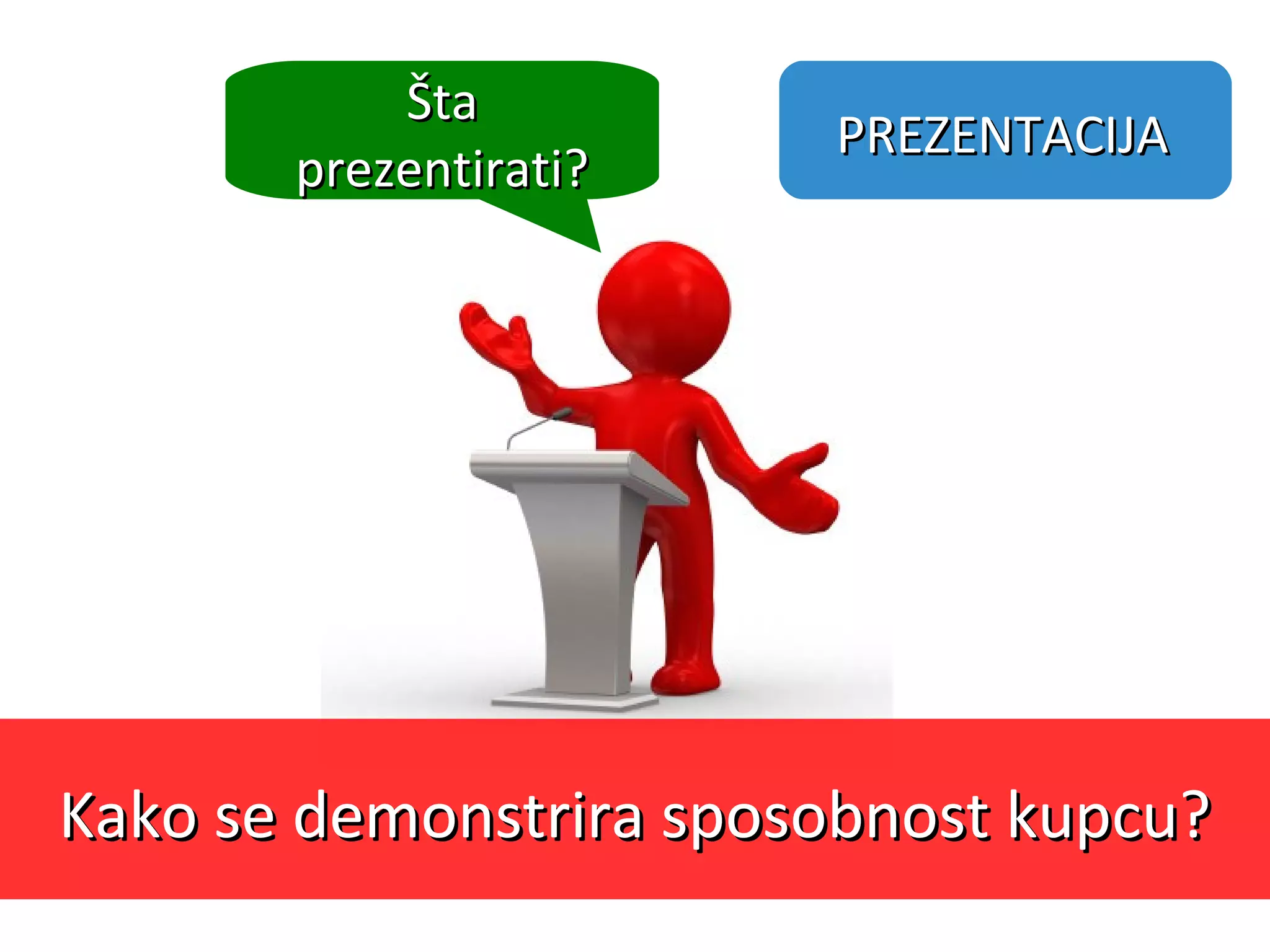 Prodajni razgovor sa b2b kupcima prezentacija poslovnaznanja | PPT