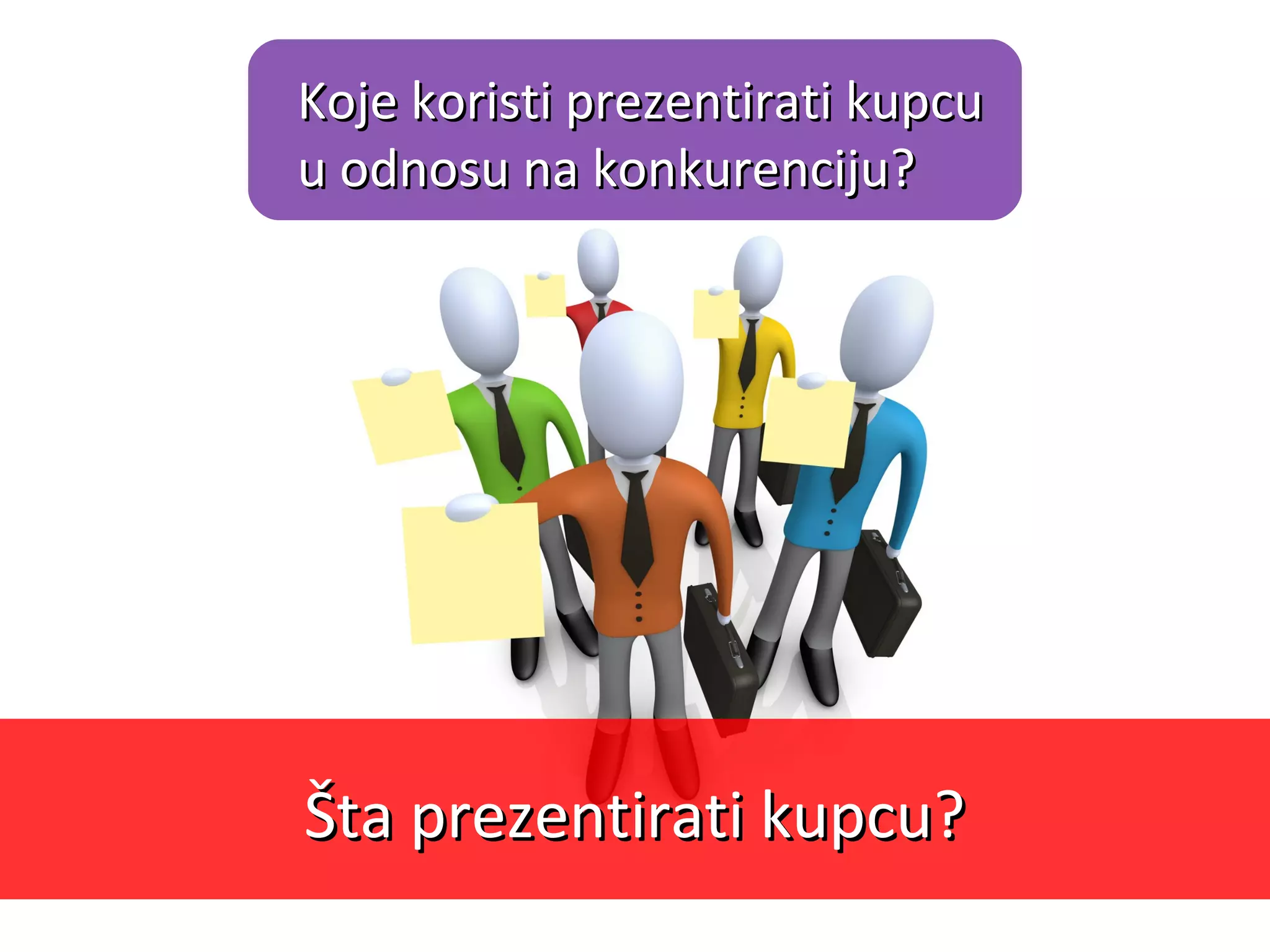 Prodajni razgovor sa b2b kupcima prezentacija poslovnaznanja | PPT