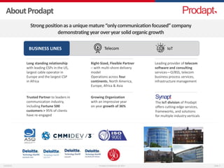 Prodapt Corporate Overview Presentation | PPTX