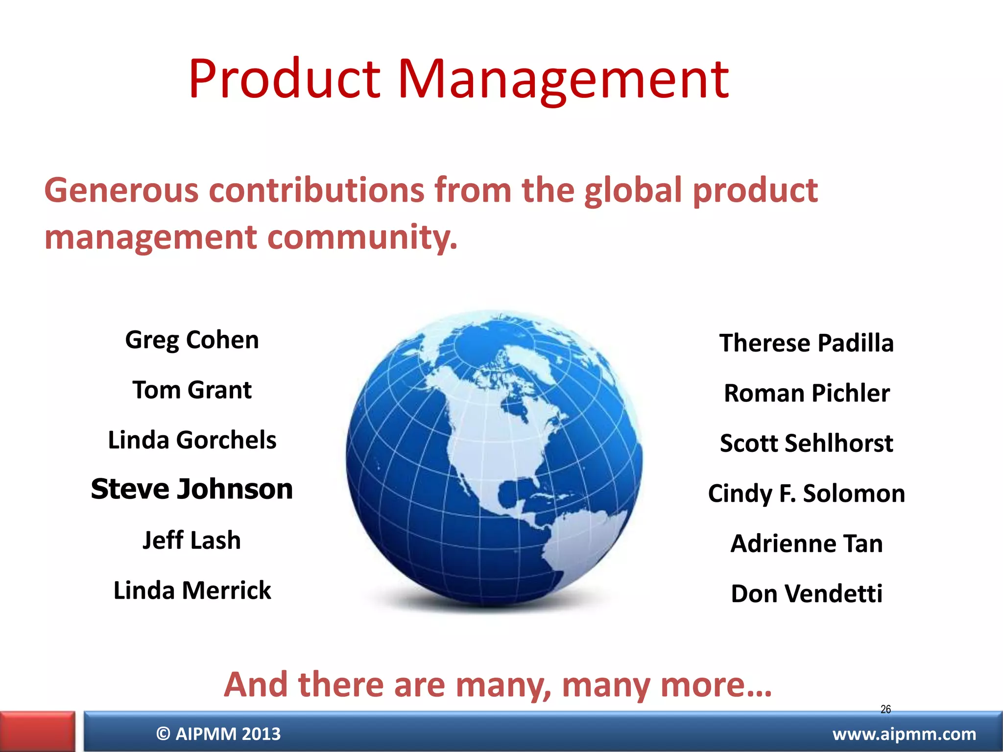 Release of The Guide to the Product Management and Marketing Body of ...