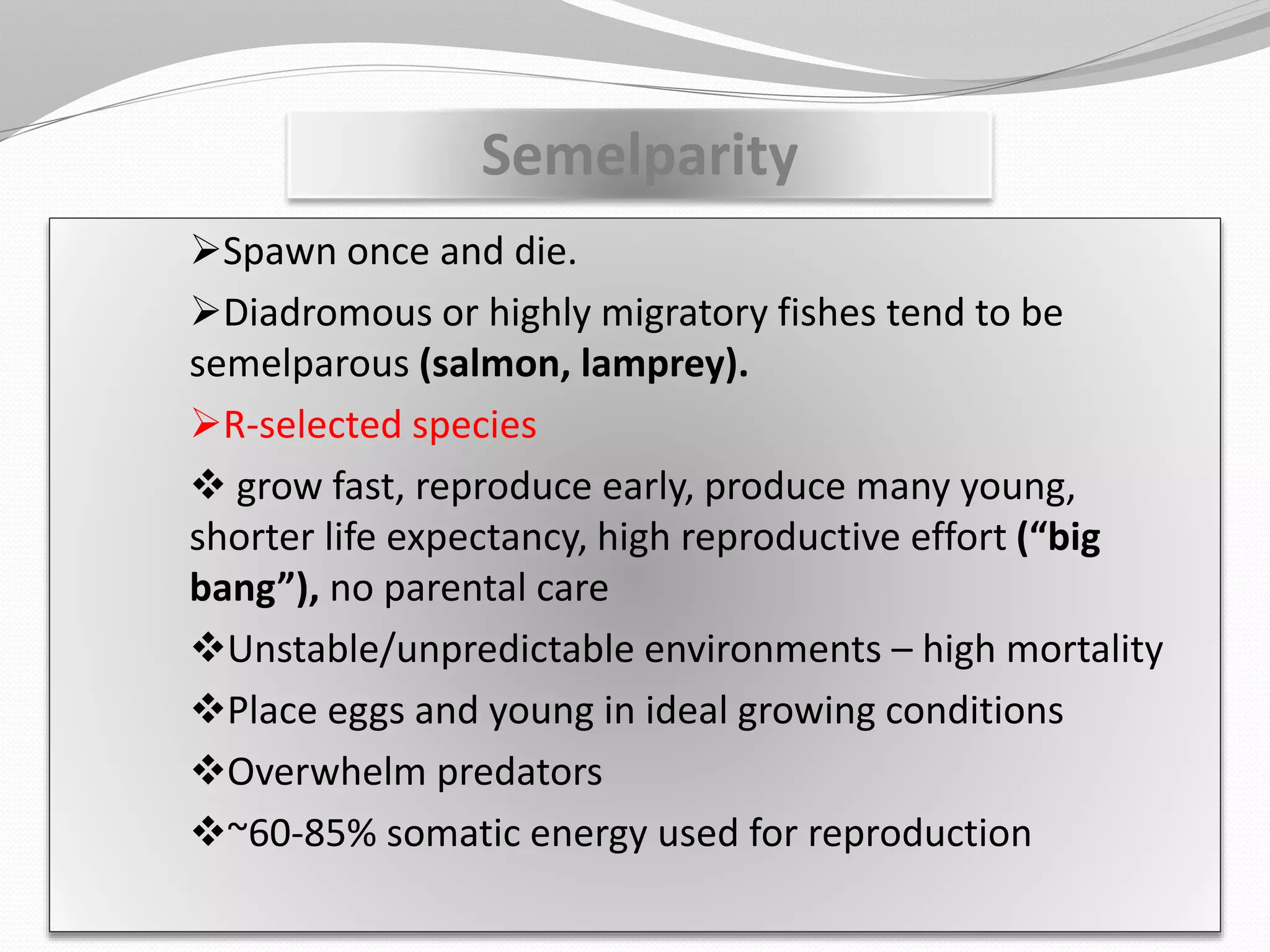 reprodective in fish 2019 | PPTX
