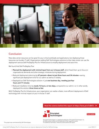 Using Dell ProDeploy Plus for Infrastructure can improve deployment ...