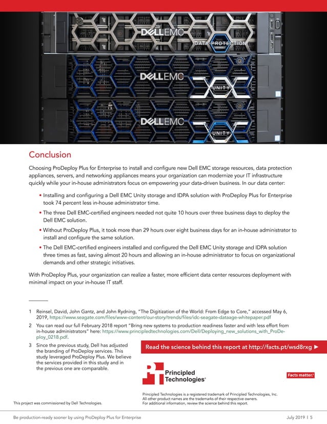 Be production-ready sooner by using ProDeploy Plus for Enterprise | PDF | Data Storage and ...