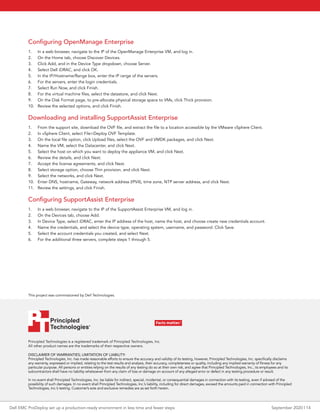 Dell EMC™ ProDeploy set up a production-ready environment in less time ...