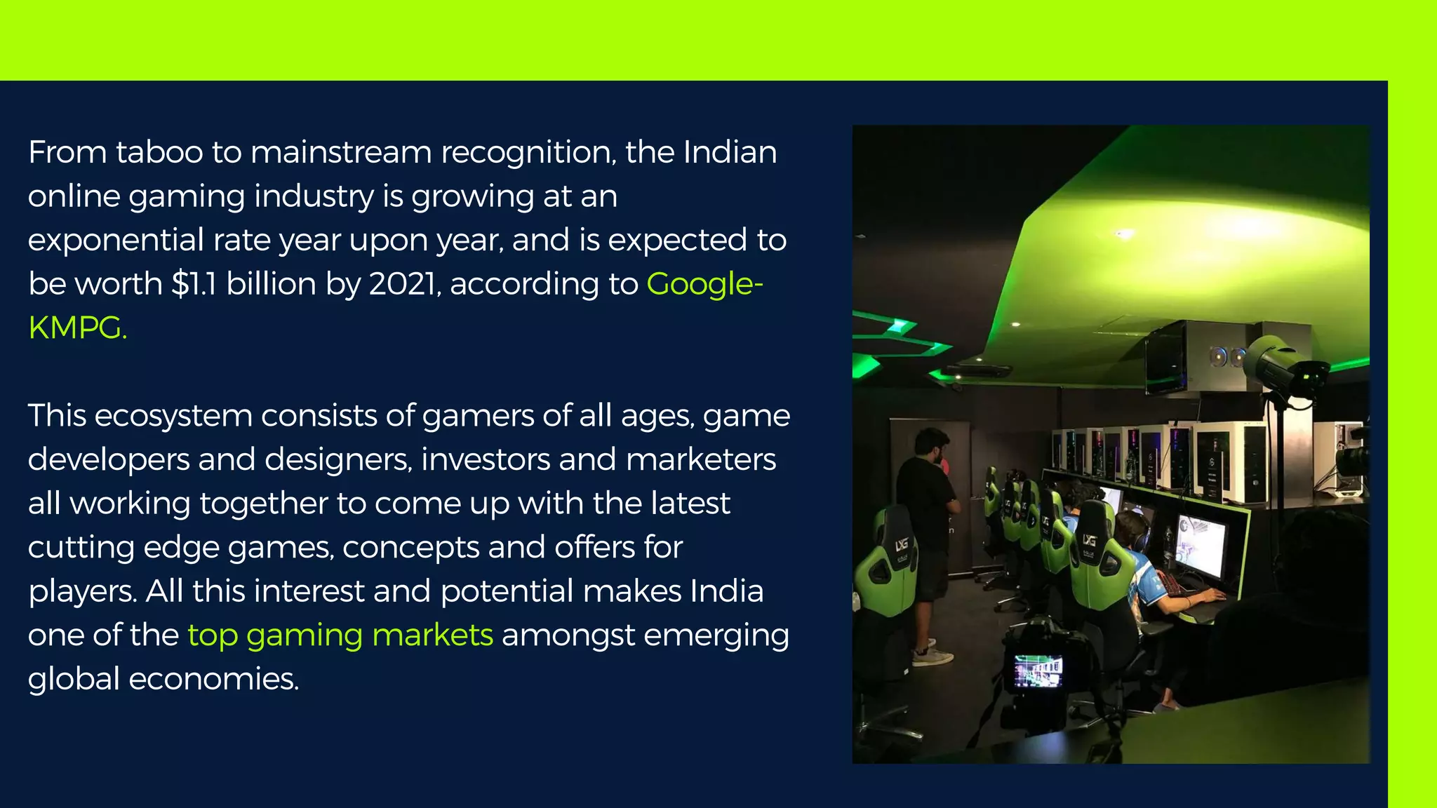 The Future Of Gaming Industry in India | PPTX