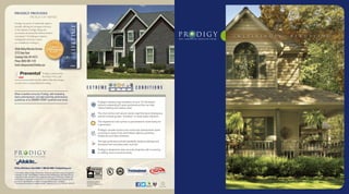 Alside Prodigy Consumer Brochure | PDF