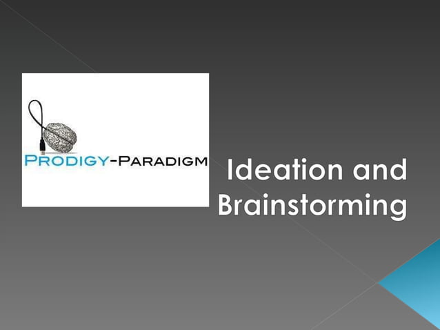 Prodigy Paradigm | PPT