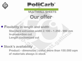 polycarbonate sheets and sysstem eng | PPT