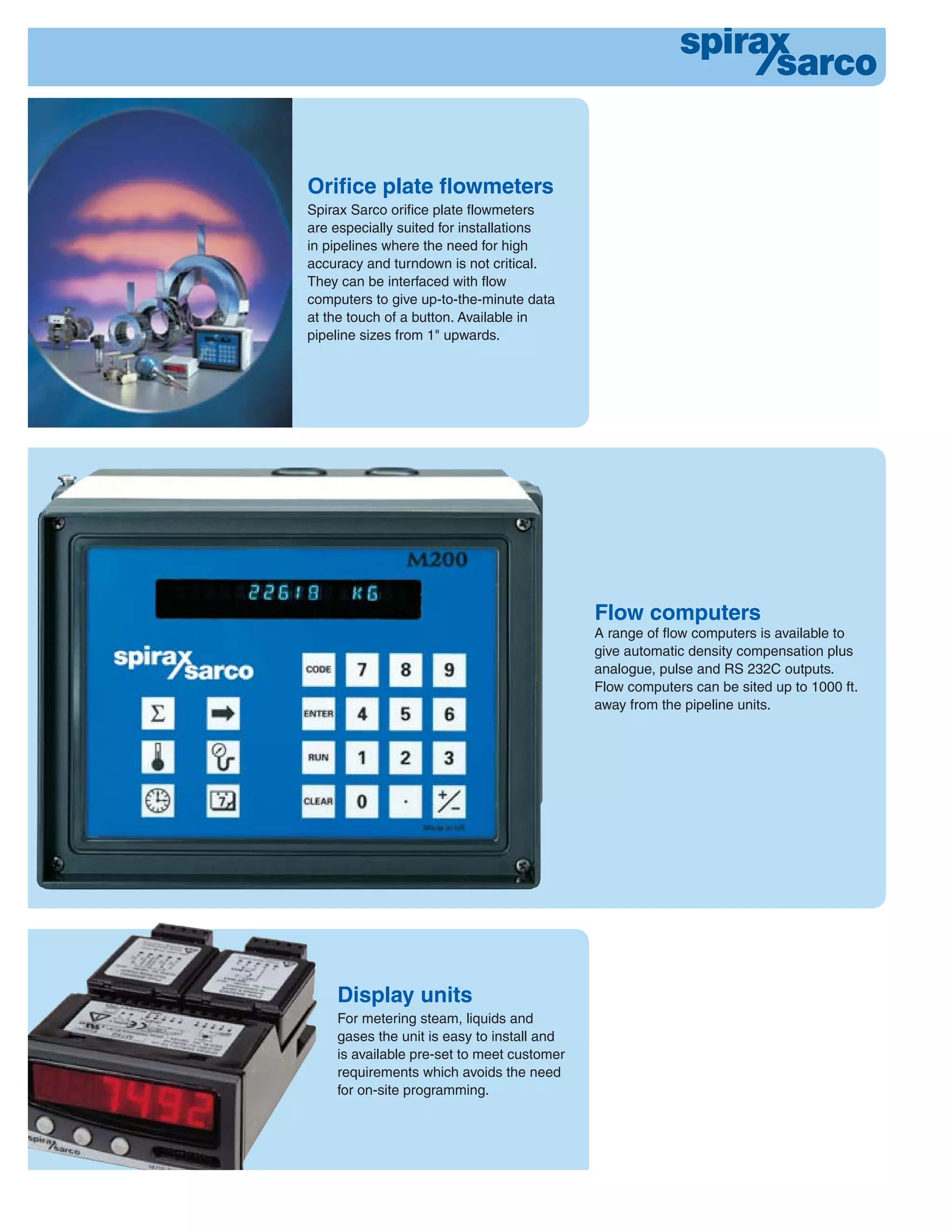 Spirax Sarco Product Overview | PDF