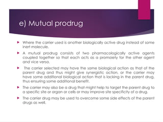 Prodrug as noval drug delivery system.pptx