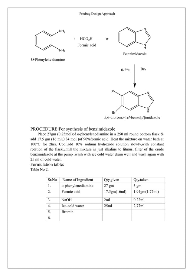 Prodrug design approach | DOC | Pharmaceutical Drugs | Medical Health