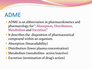 Prodrugs an approach to solve problems related to adme | PPTX