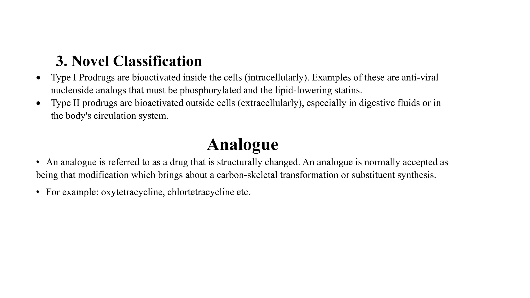 Prodrugs and analogues | PPTX