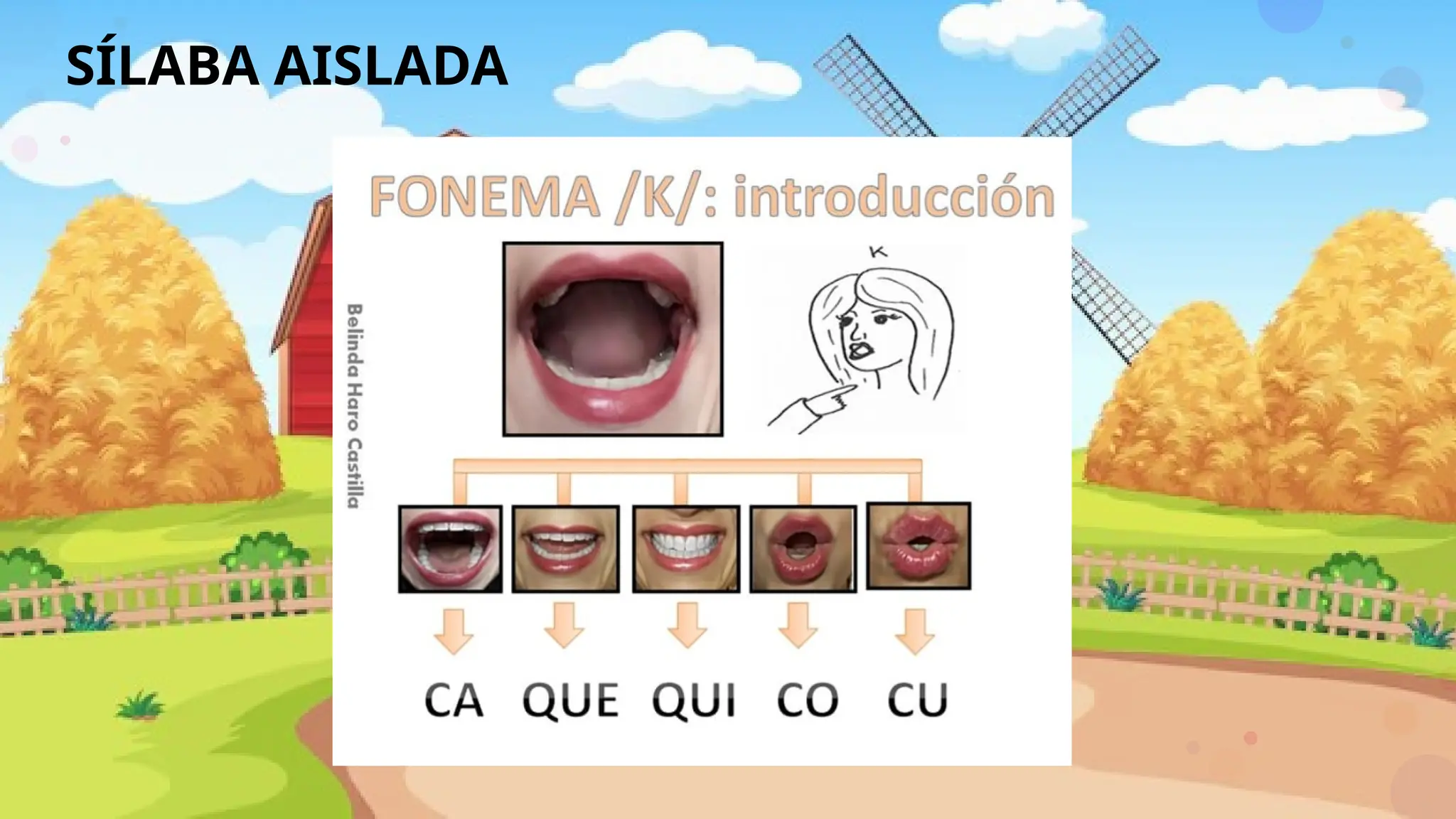 PRODUCCIÓN FONEMA K para niños que no tienen adquirido el sonido | PPT ...