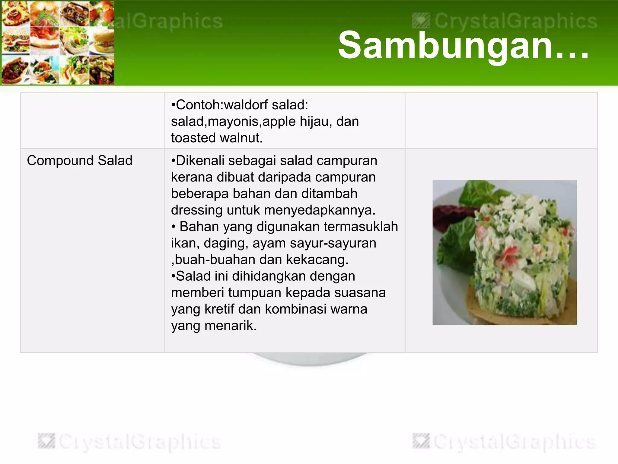 Produce appetizer | PPTX