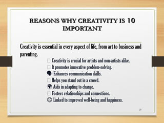 PRODUCE CREATIVE WORK in fashion design LECTURE 3.ppt
