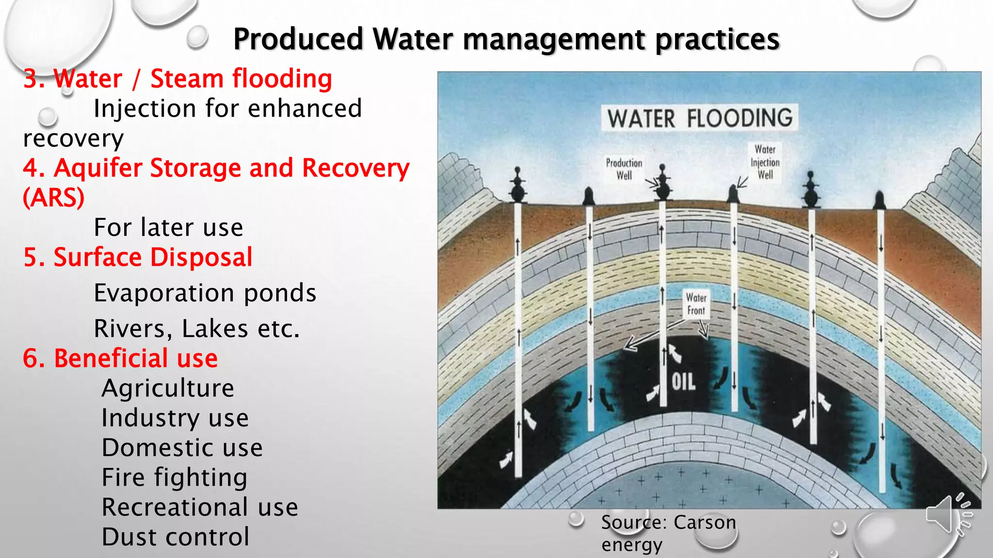 Oilfield Produced water management | PPTX
